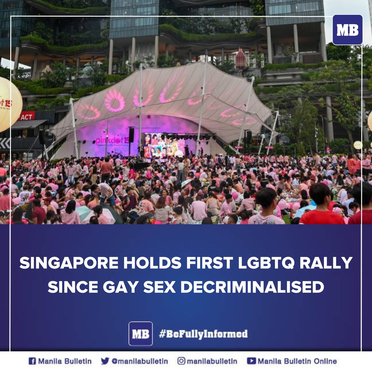 Manila Bulletin News On Twitter Hundreds Of People Wearing Pink