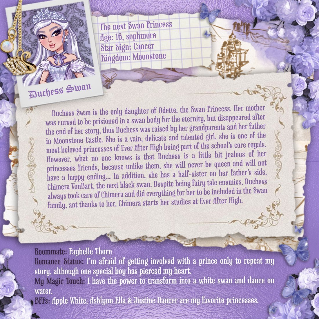 Duchess Swan Card