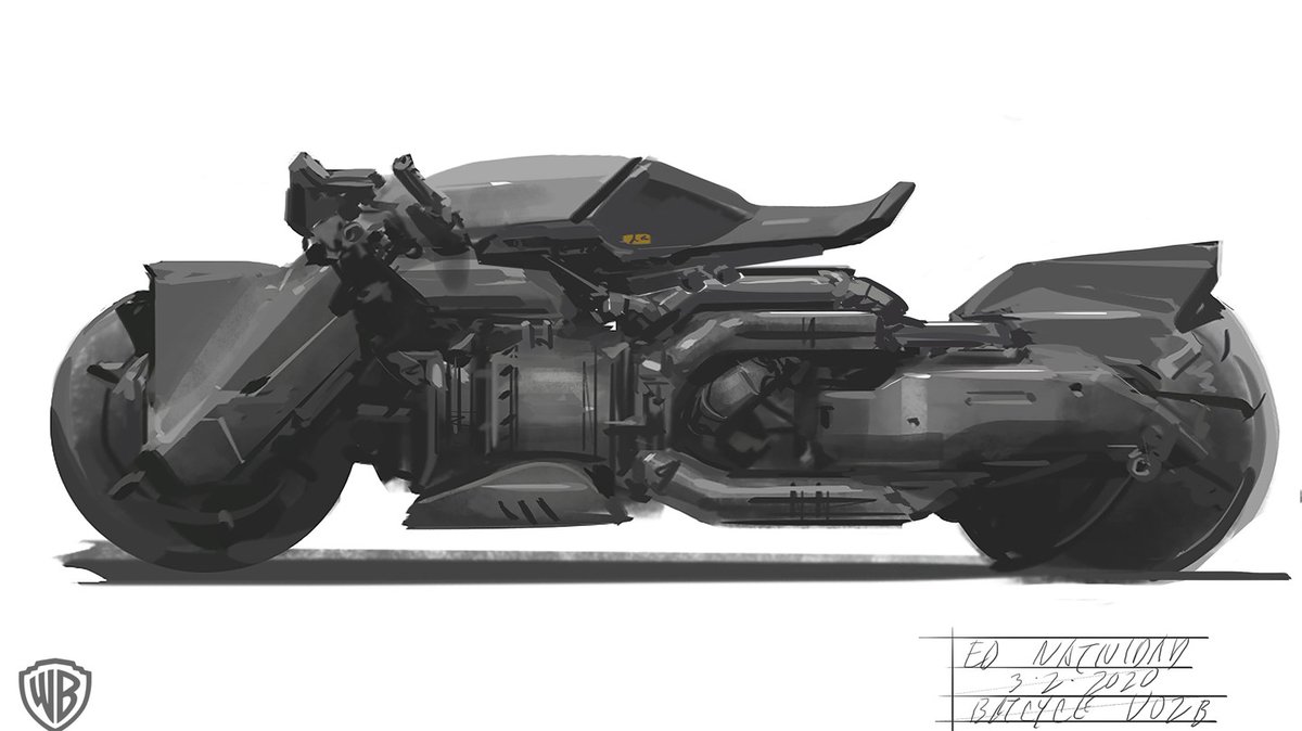 Mikhail Villarreal🦇‏ on Twitter: "Early Ideas of Affleck's Batman Batcycle for #TheFlashMovie ...