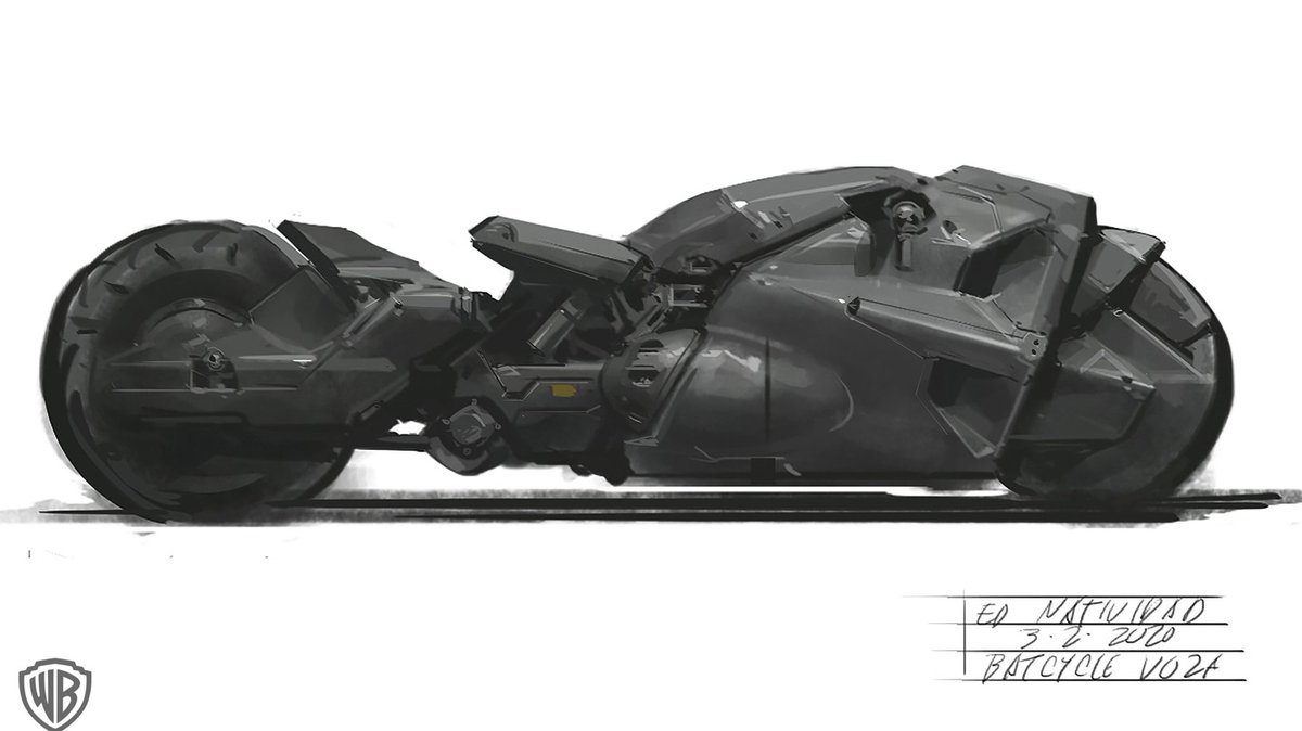 Mikhail Villarreal🦇‏ on Twitter: "Early Ideas of Affleck's Batman Batcycle for #TheFlashMovie ...
