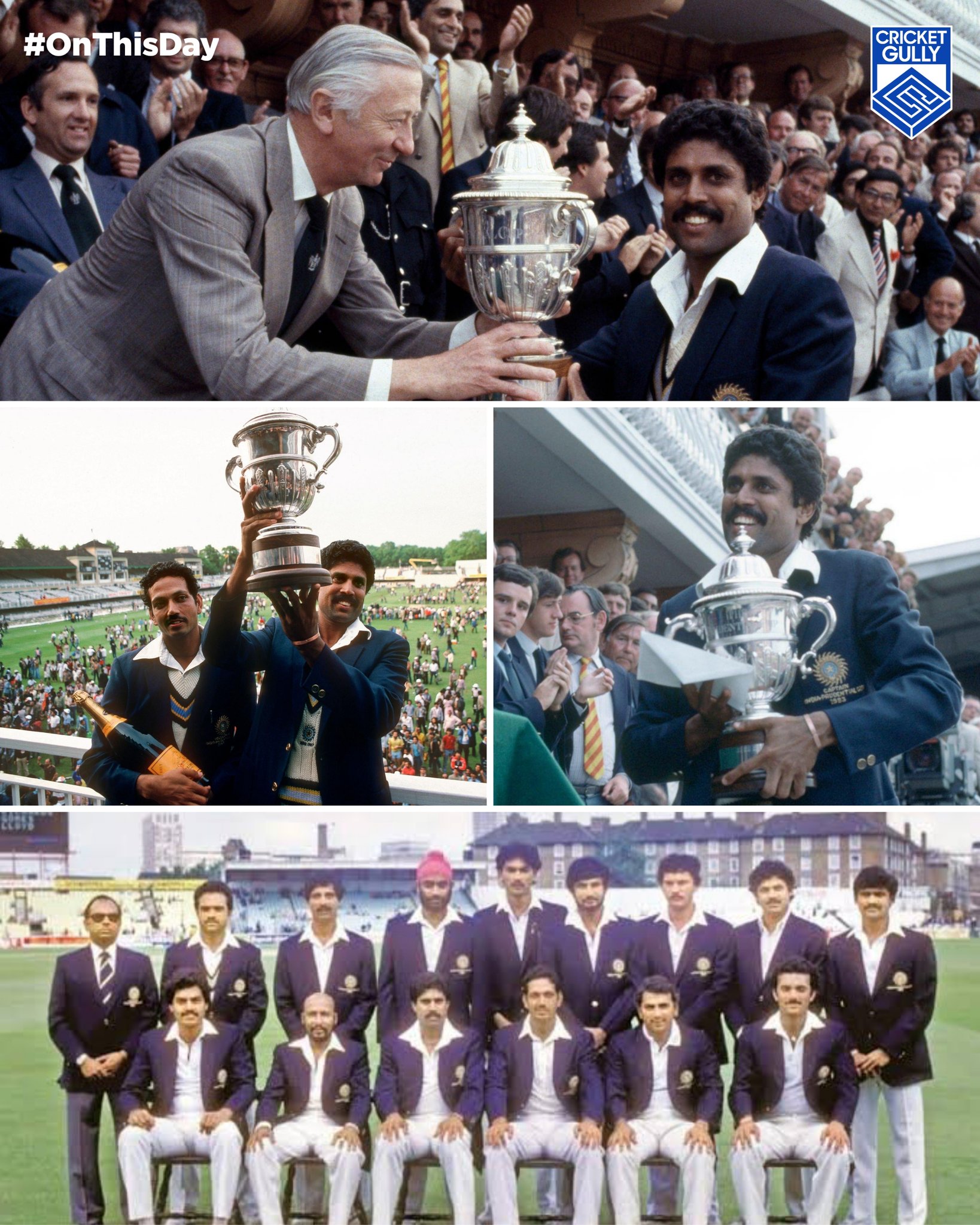 World Cup 1983 India Team