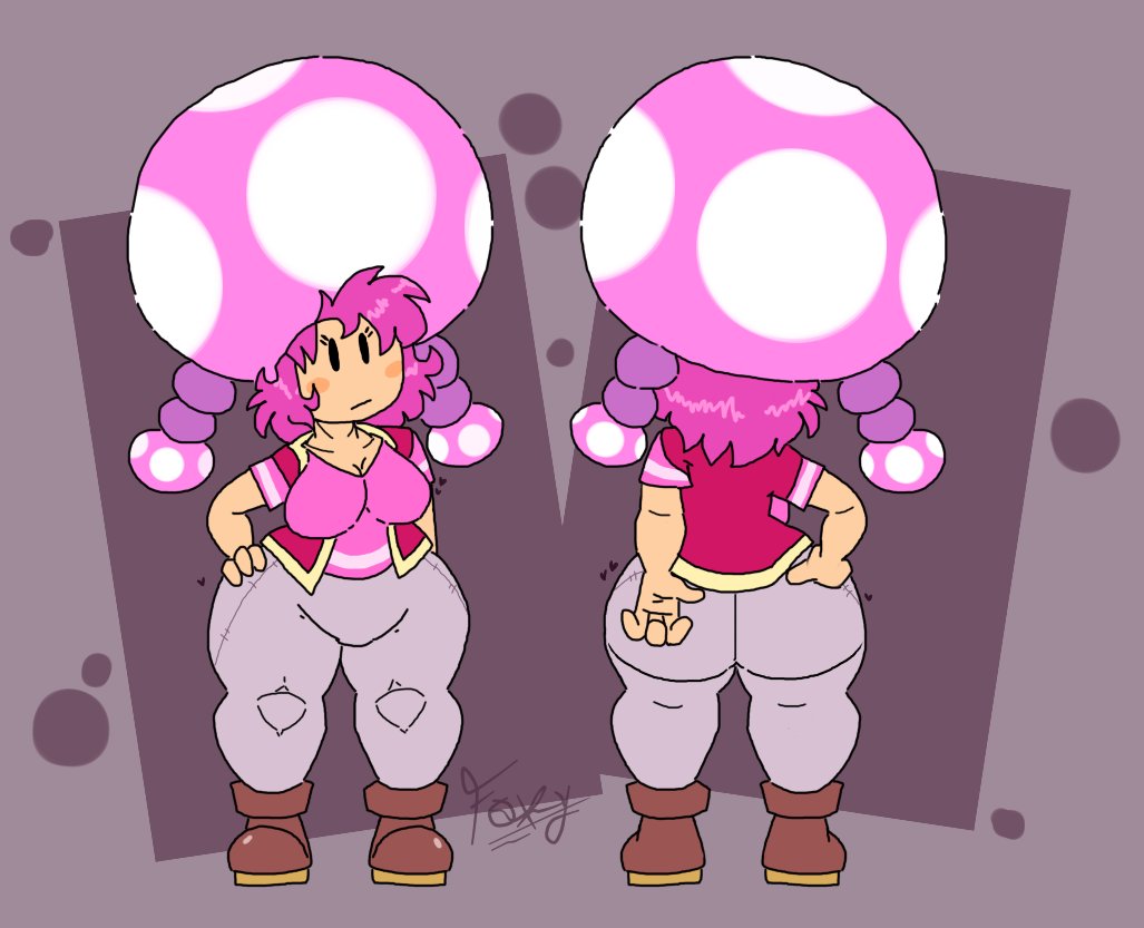 EpixFoxy_7 (RAYMAN IS BACK OH YEAH) on Twitter: "Toadette "Short-Stack" como dicen los Pibes ...