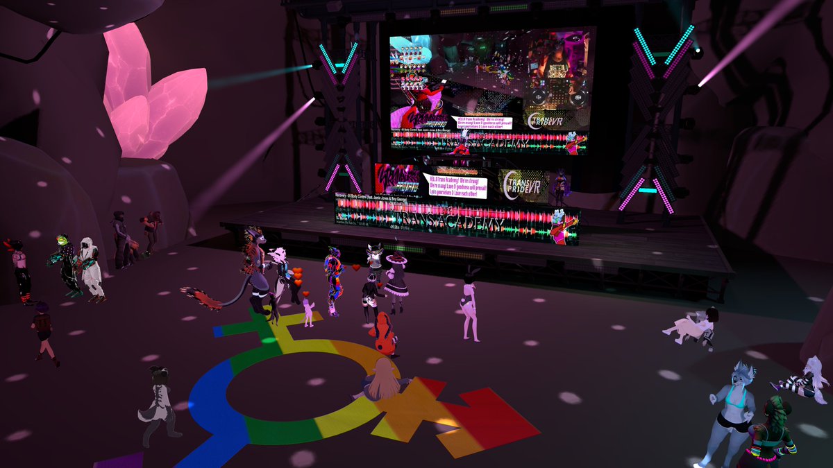 蘭茶みすみん🏳️‍🌈🏳️‍⚧️マイノリティメタバースアイドル on Twitter: "VRChatの海外トランスジェンダーイベント #TransPrideVR は日本時間本日午後4時まで音楽 ...