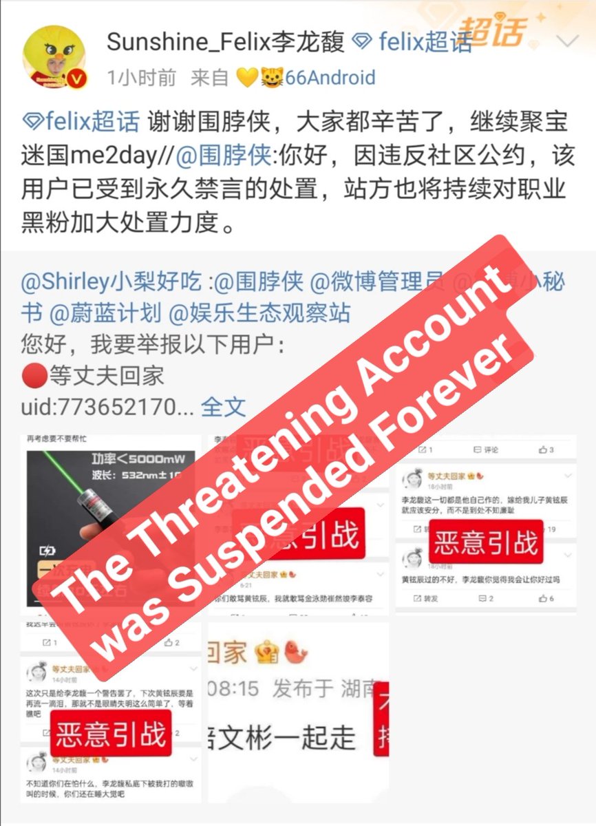 FELIX CHARTS on Twitter: "RT @protect_felix: ‼️Update on the malicious account from Weibo. The ...