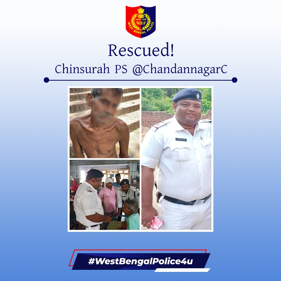 West Bengal Police on Twitter: "A 70 yrs old senior citizen hailing from Dadpur Hooghly was ...