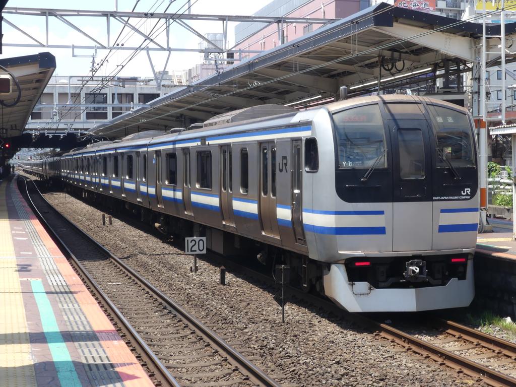 名無しさん on Twitter: "2023/6/25 回9390M-回9791M 幕張疎開返却 E217系ｸﾗY-139編成+ｸﾗY-8編成 本日、E217系の疎開返却回送が幕張〜大船間で ...