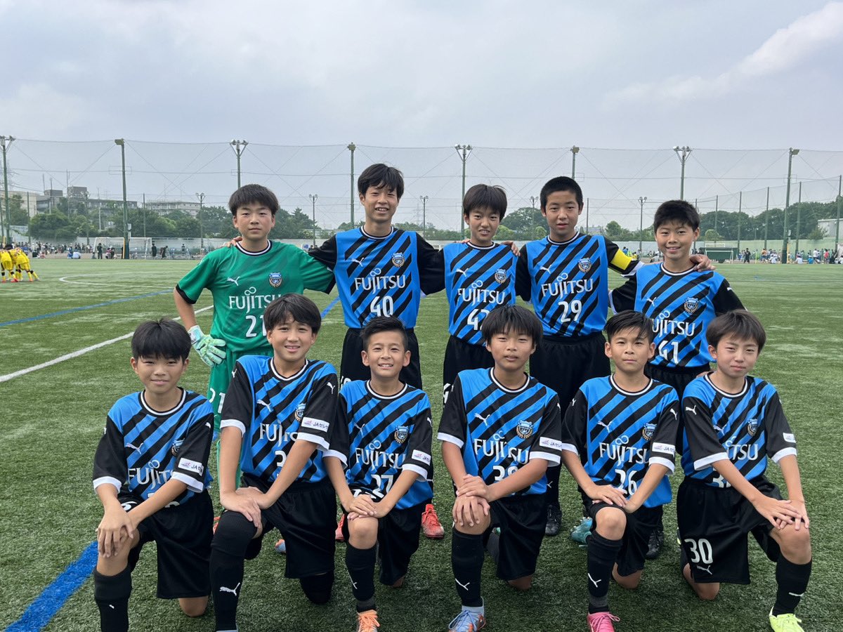 川崎F アカデミー＆スクール・普及コーチ on Twitter: "【U-15等々力(1年生)】神奈川県（U-13）サッカーリーグ 〜第3節 vs KAZU SC〜 5-1(1-1/4-1 ...