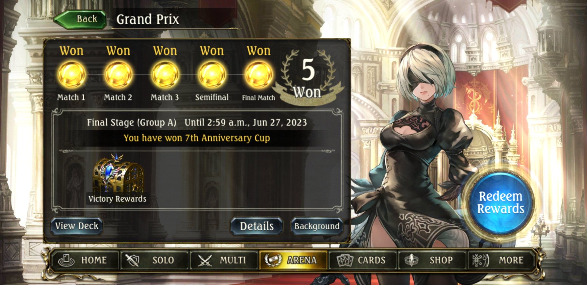 Zhiff on Twitter: "5 - 0 in Take Two All-Stars GP Finals Sword is really strong, check out my ...