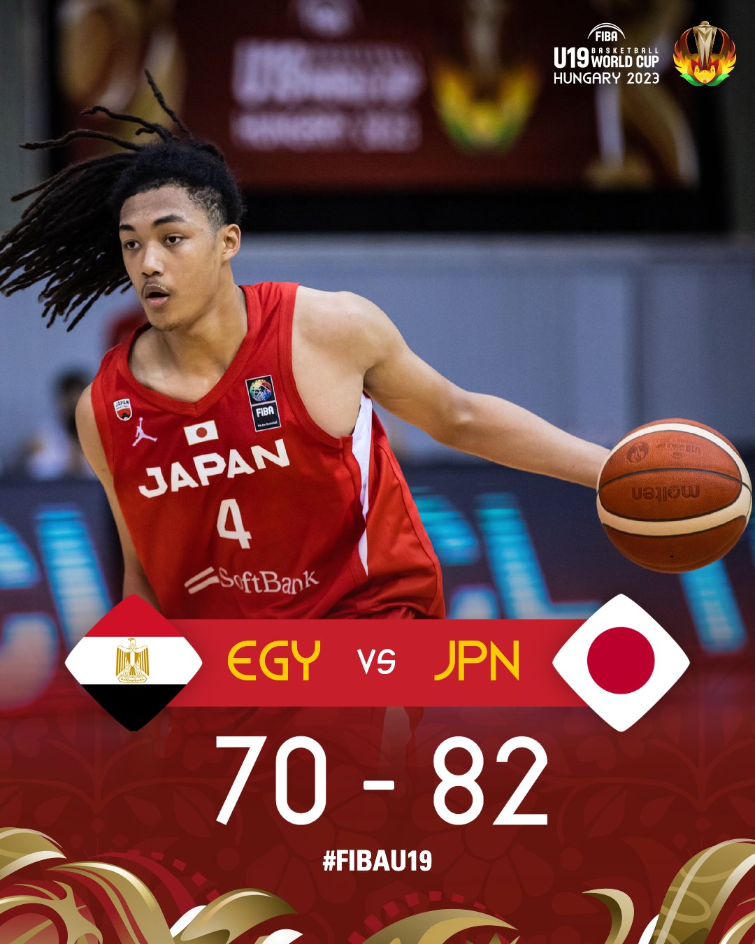 NextGen Hoops on Twitter: "Japan's first win came thanks to a dominant Akira Jacobs performance ...