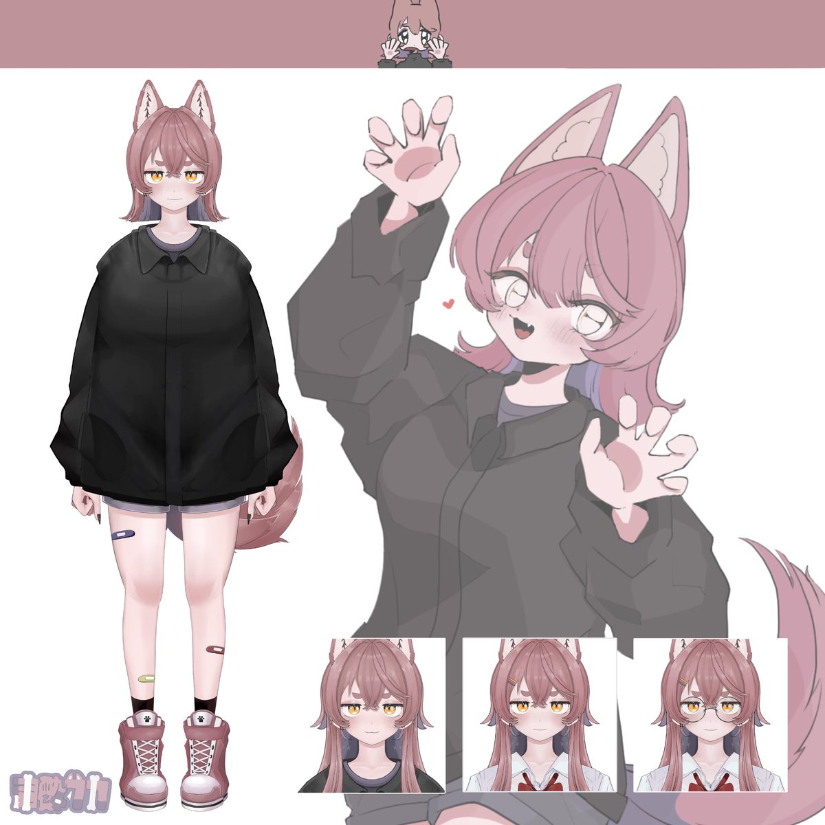 ぱらら on Twitter: "RT @HUKA_4: 🐺津酔フカ (ﾂﾖｲ ﾌｶ) 強いオオカミVTuber 津酔!! お絵描きと犬が大好き👊 💭YouTube https ...