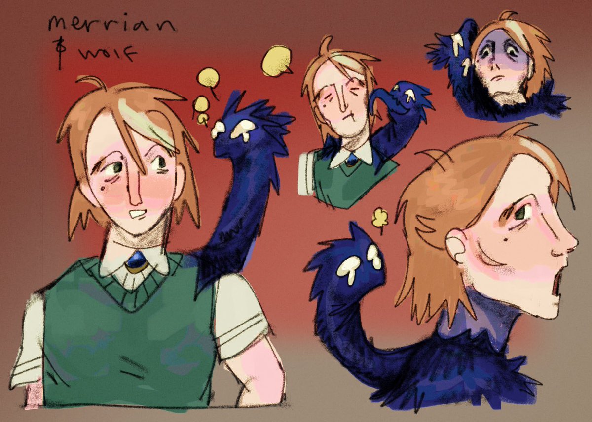 「merrian and the wolf venom ^_^ [ #spider」|𝔭𝔢𝔢𝔱𝔞 𝔭𝔯𝔬𝔱𝔢𝔠𝔱𝔬𝔯のイラスト