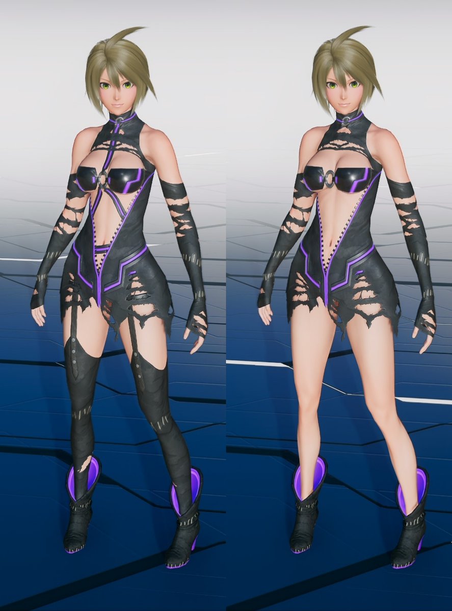 ロボアークス@PSO2NGS攻略まとめ on Twitter: "6/21実装のネクロミシス[Ba]の仕様、レビューまとめ 🔽カラー変更箇所、違い、装飾 https ...