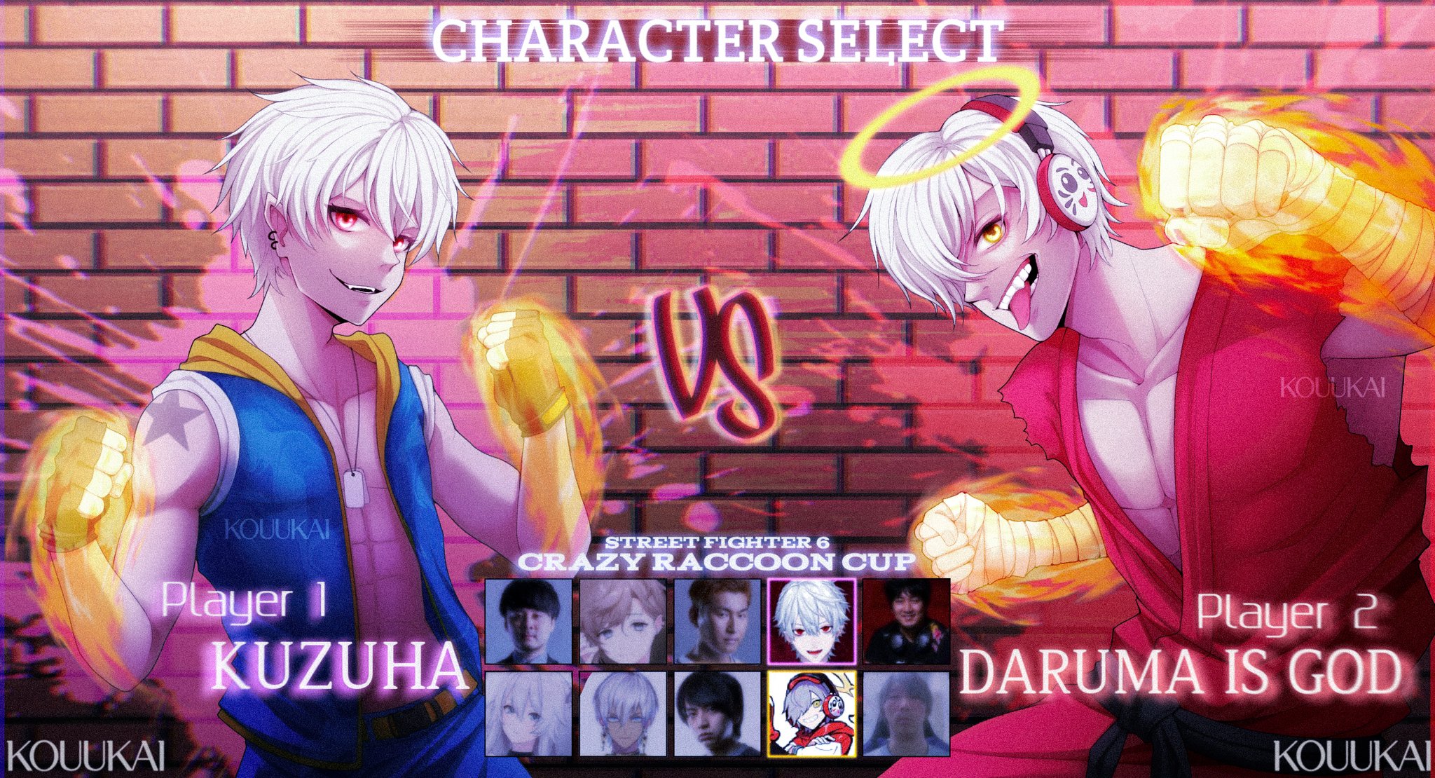 こう/Kouu (COMMISSIONS OPEN) on Twitter: "だるさんがんばって ください！！！ FIGHT! ! ! #CRカップ #ぎゃんぐたうん地方勢WIN #だるまい ...