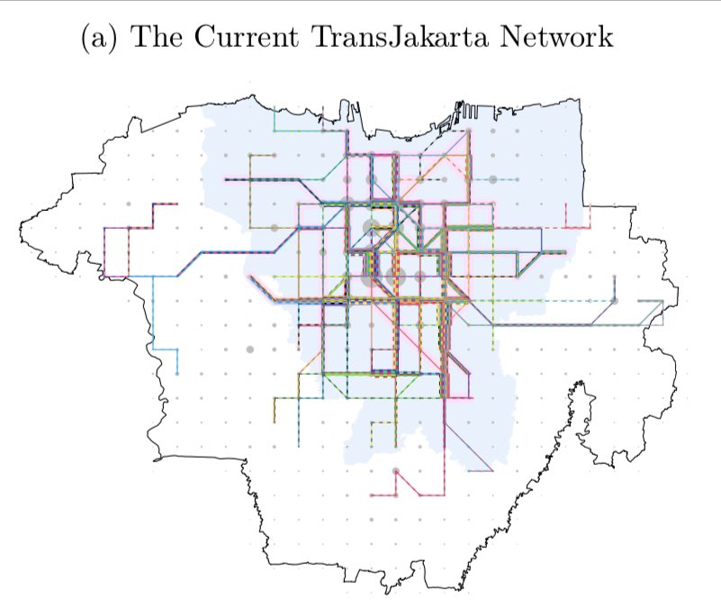 Tilman Graff on Twitter: "New paper! We study how people move through Jakarta’s massive bus ...