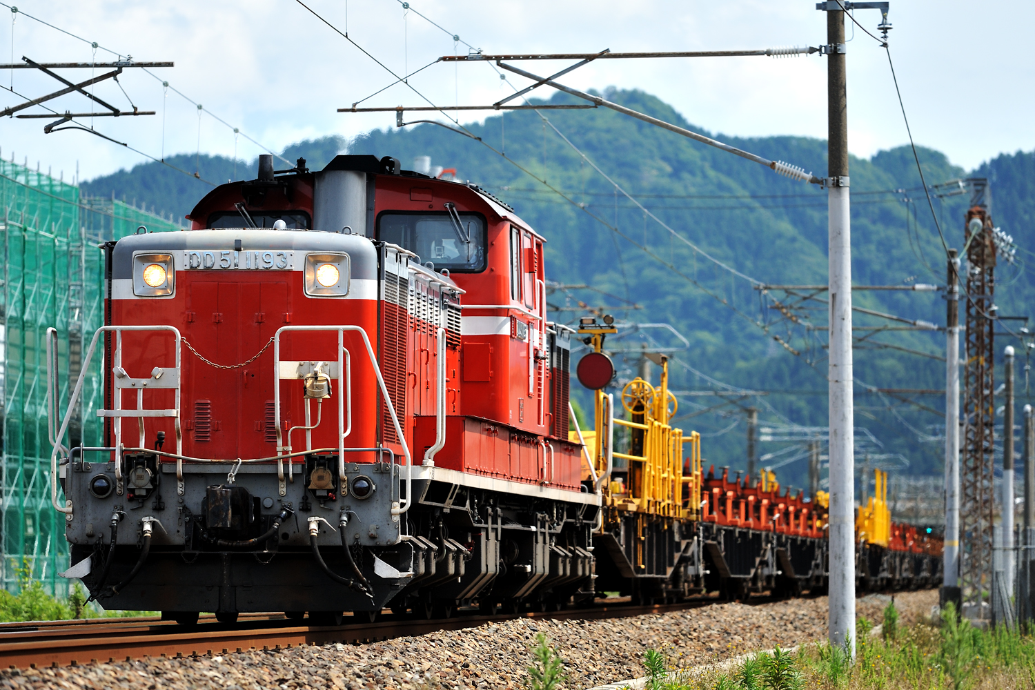 おにりっく@別館 on Twitter: "工9589レ(金沢工臨) DD51_1193〈宮〉 大土呂～越前花堂間 230625 https://t.co/uC0Vpx6saf" / Twitter