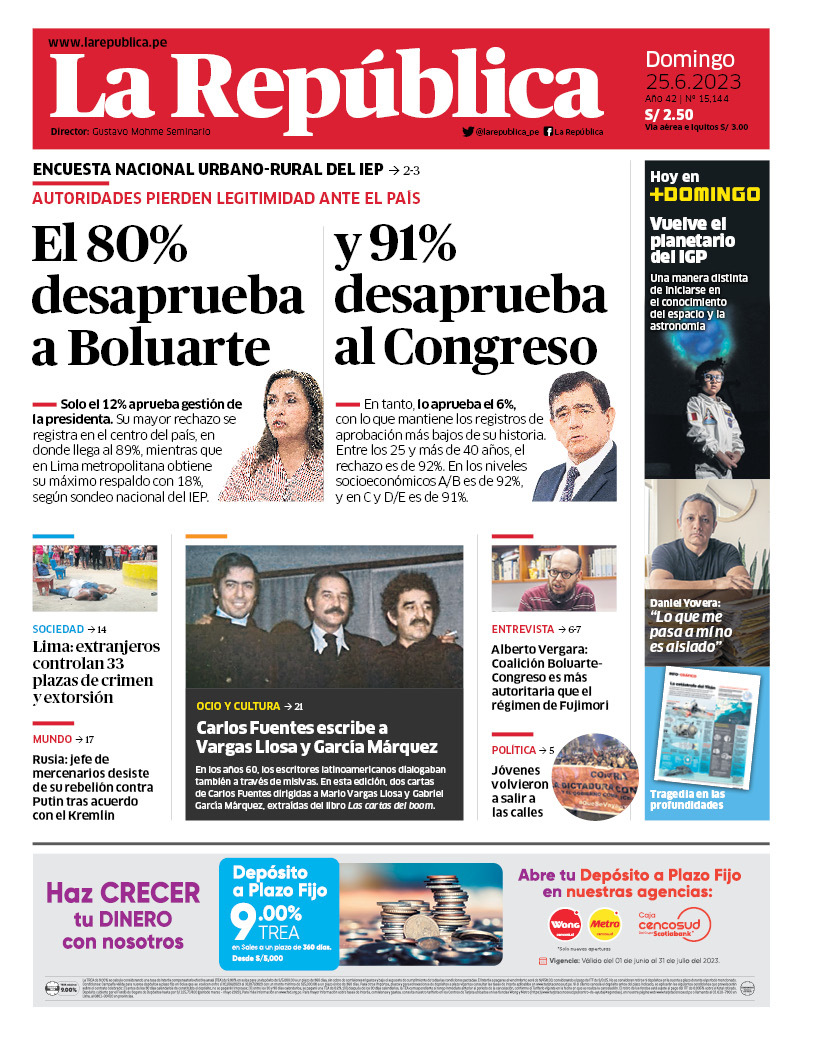 La República On Twitter 🗞 ¡buenos Días 👋 Esta Es Nuestra Portada De