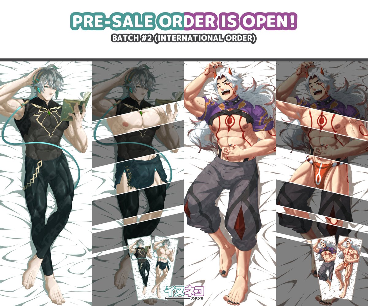InuNeko Studio on Twitter: "[DAKIMAKURA PRE-ORDER, SECOND BATCH IS OPEN!] Finally the await is ...