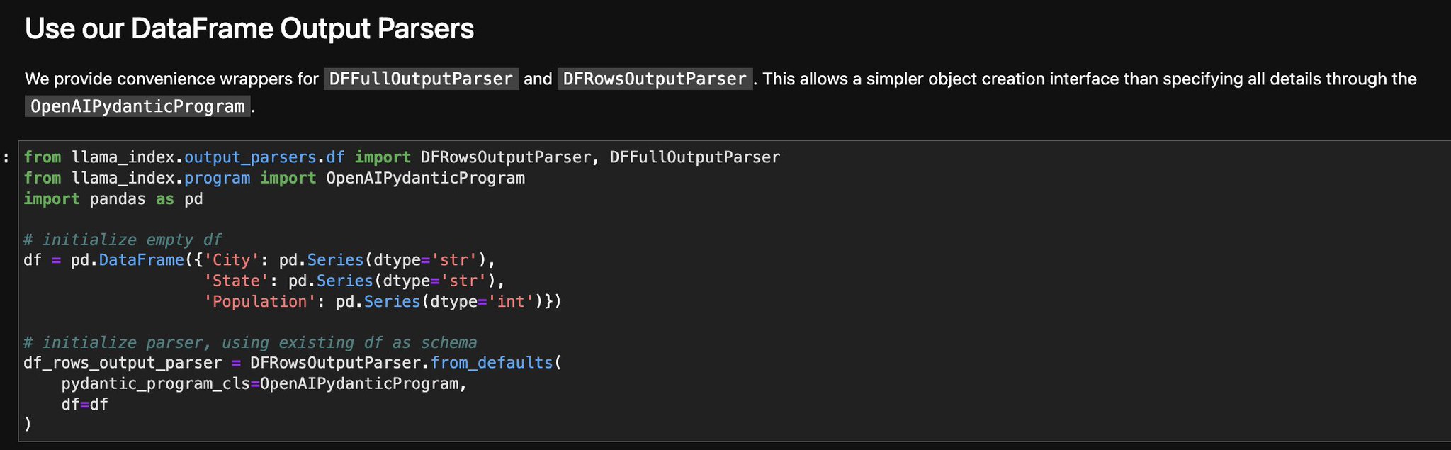 Jerry Liu on Twitter: "Tabular dataframe extraction with the @OpenAI Function API 🔥 By ...