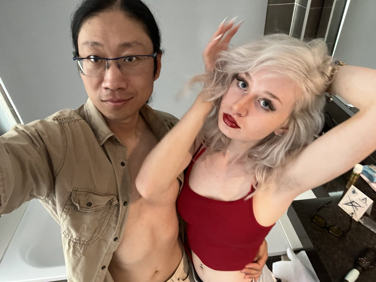 Hung Low Amwf Porn On Twitter Vacation Time With My Girl 这周是和我的妞的度假时间。