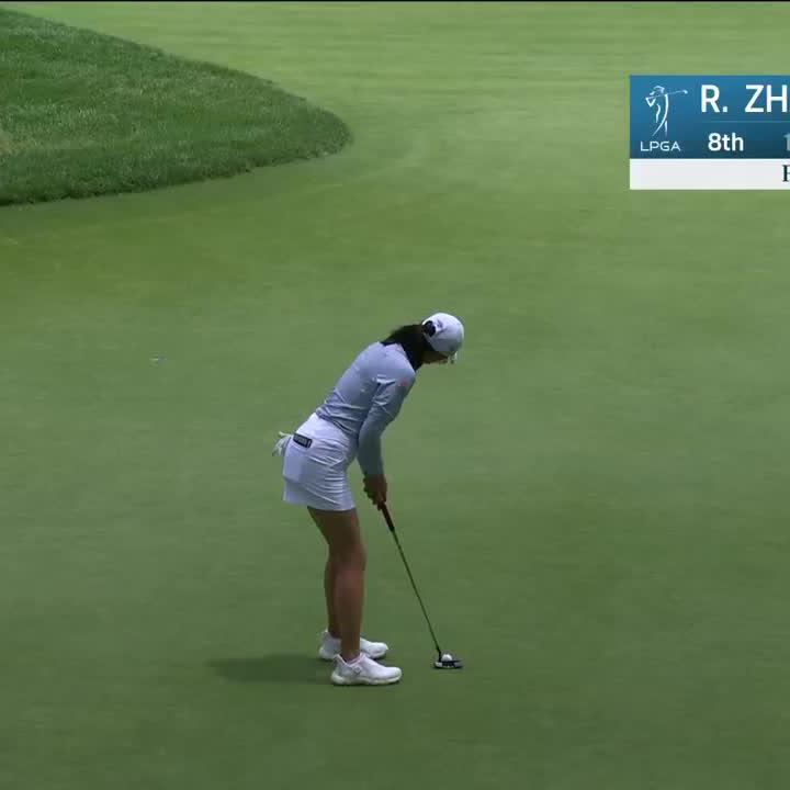 LPGA on Twitter: "A birdie for Rose Zhang and she's just two back! Watch now on @peacock https ...