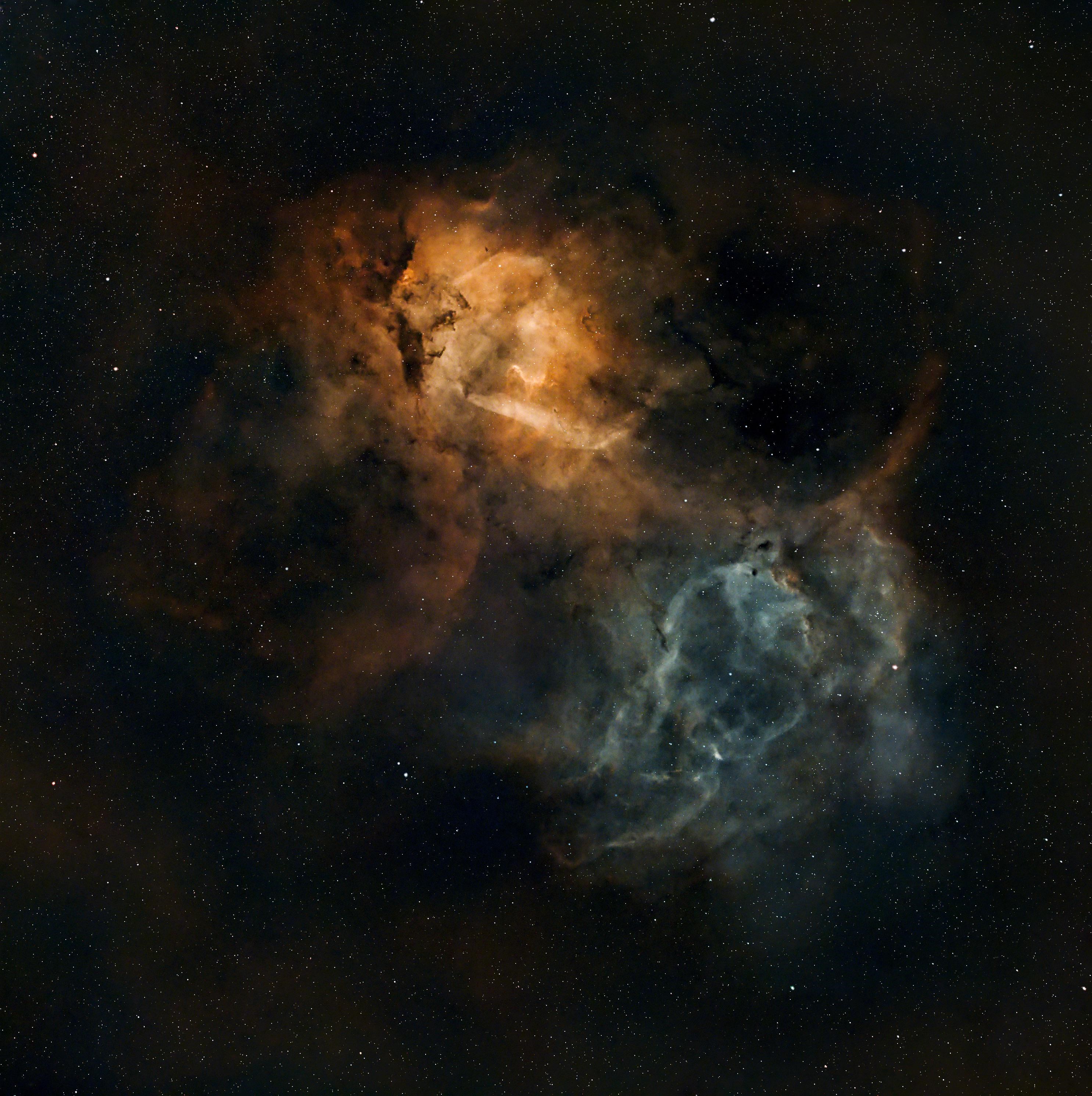 Hubble Lion Nebula