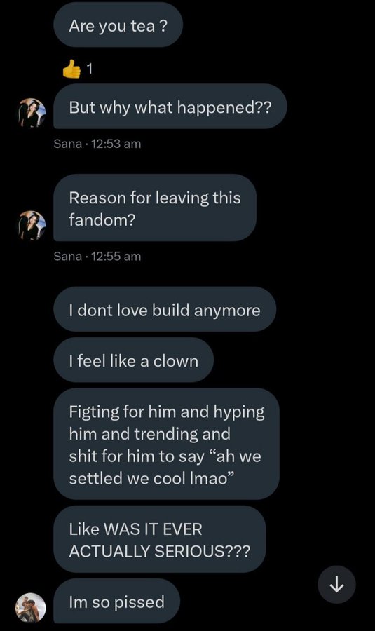 Aryaa ⁠*｡☆*⁠♡ on Twitter: "These are other screenshots of tea she called build "weak ass bitch ...