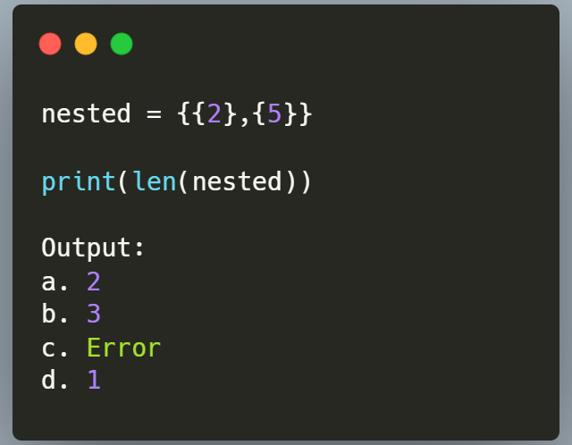 Benjamin Bennett Alexander on Twitter: "Python Question; What is the output of this code, and ...