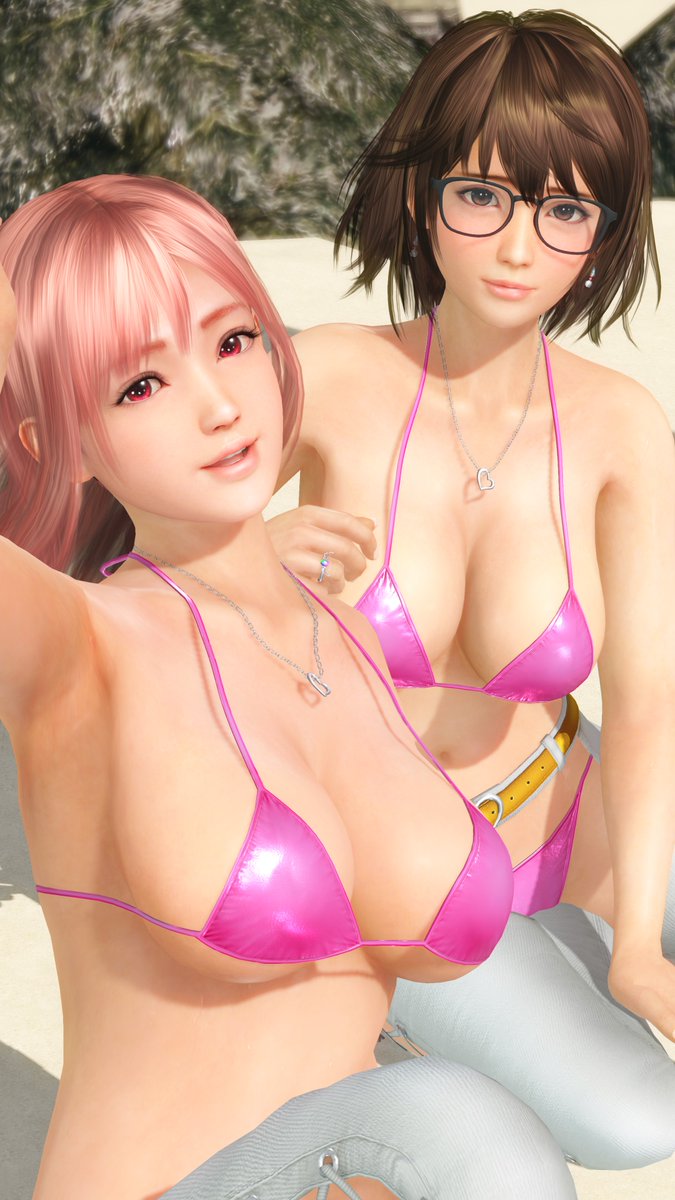 monmon on Twitter: "つくしちゃんかわいい440 撮影されてノリノリなほのかちゃんと 恥ずかしくていつまでも慣れないつくしちゃん #DOAXVV #女神の一枚 #ブイブイ"