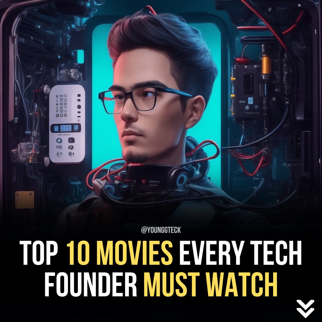 Young Teck on Twitter: "Top 10 Movies Every Tech Founder Must Watch🧵"