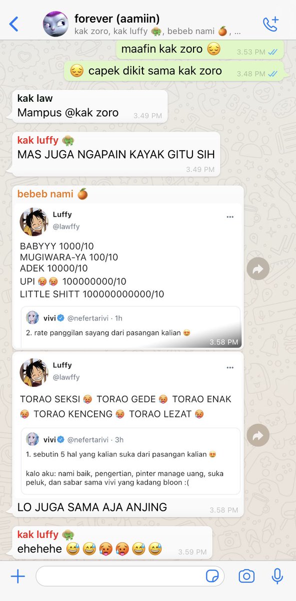 cha on Twitter: "— sama aja"