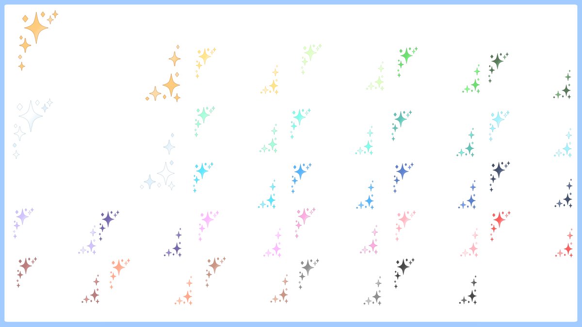 AOmaterial:Vtuberフリー素材配布サイト on Twitter: "[素材追加!] シンプルなキラキラフレーム全25種 https://aomaterial.com/2023 ...