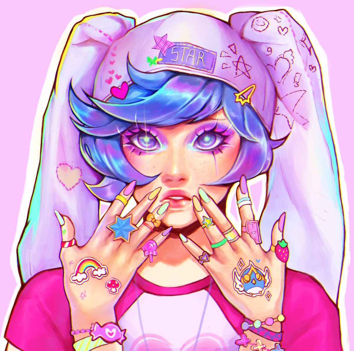 「Made another one of these #ArtofLegends」|Sayomi🌱のイラスト