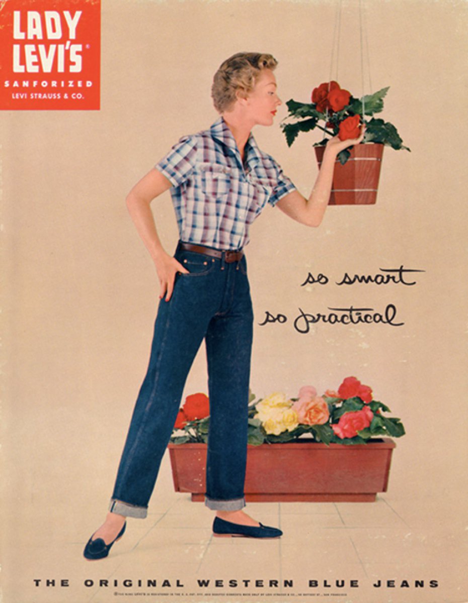 Today in pulp I look at the scandalous history of lady jeans! Well ...
