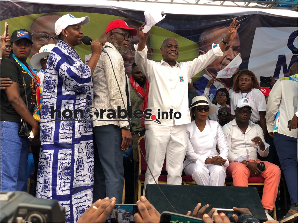 Honorables.info on Twitter: "🇨🇩🗞️ RDC | Seul Martin Fayulu présent au meeting de l’opposition ...