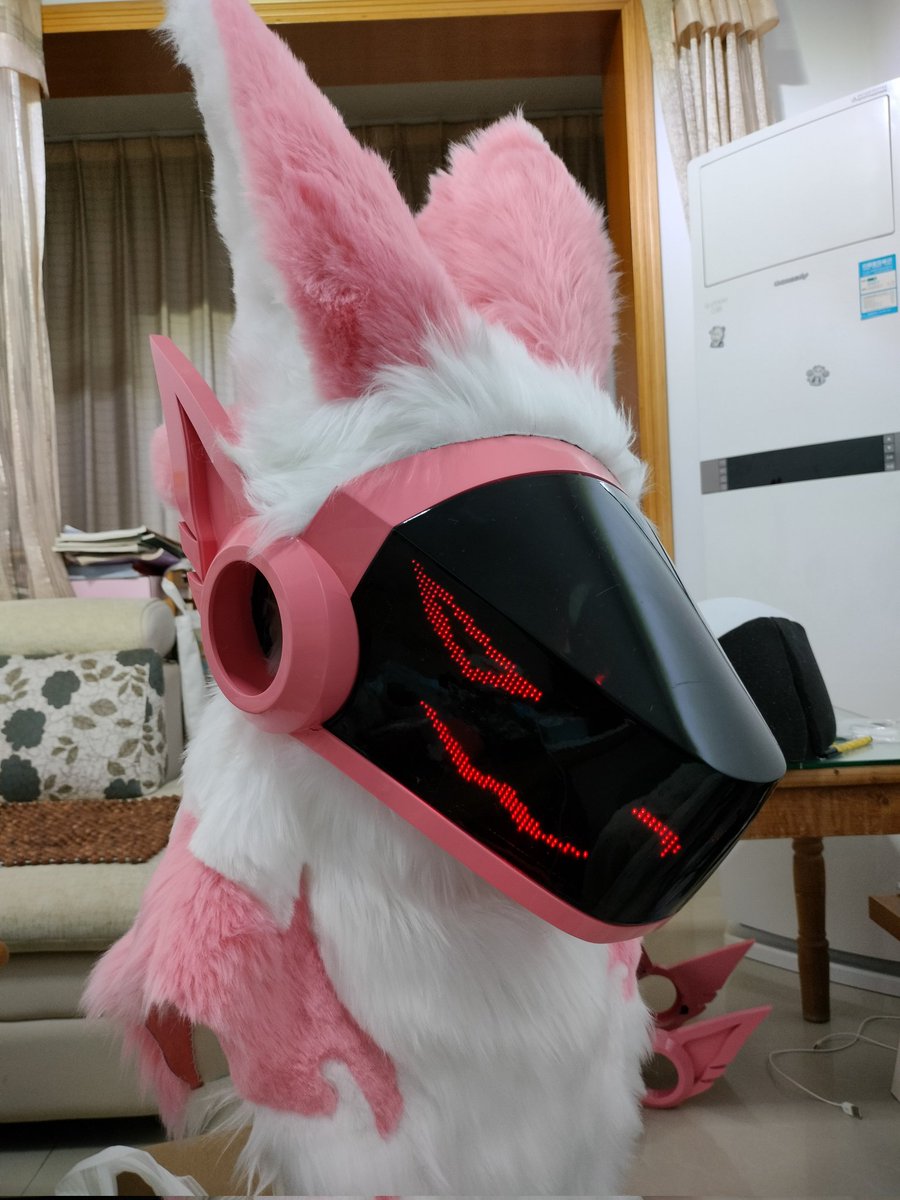 Ruby Protogen Studio on Twitter: "Cool ruby Still in progress #protogenfurry #protogen # ...