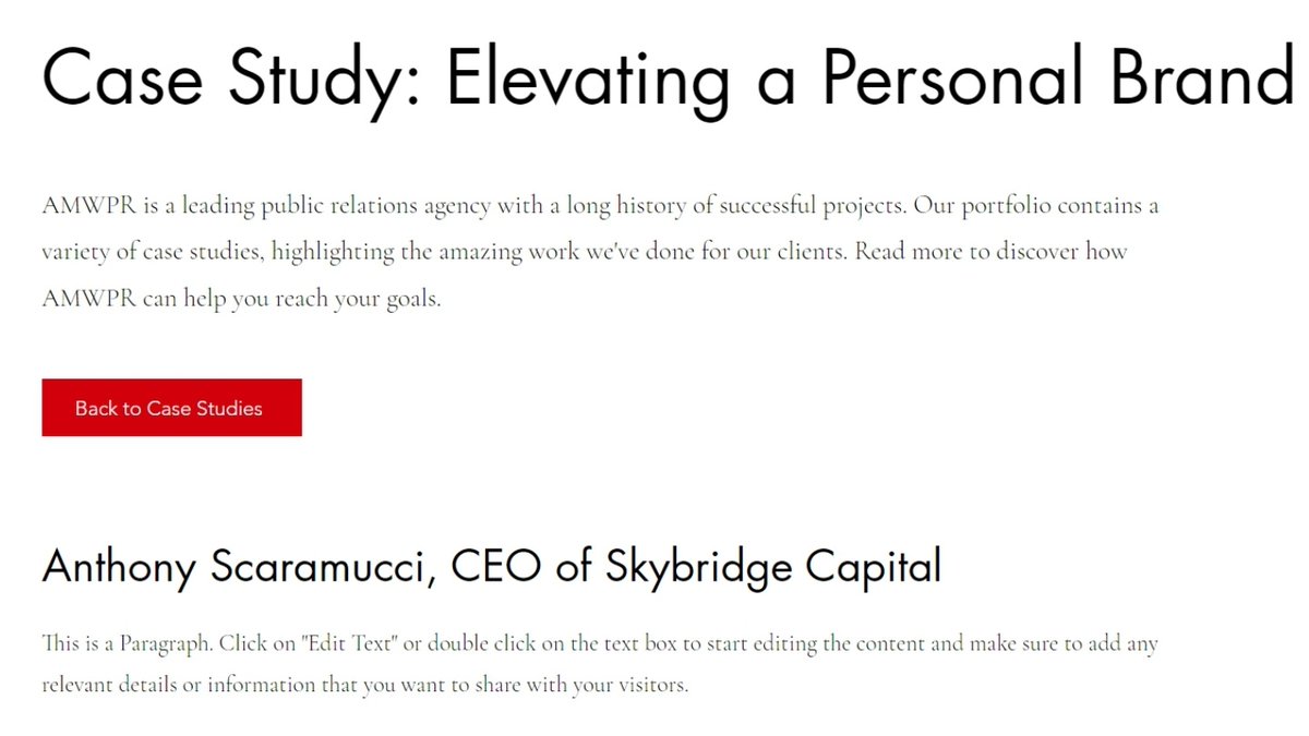 @natedog155 on Twitter: "AMWPR Case Study: Elevating a Personal Brand, featuring Anthony ...