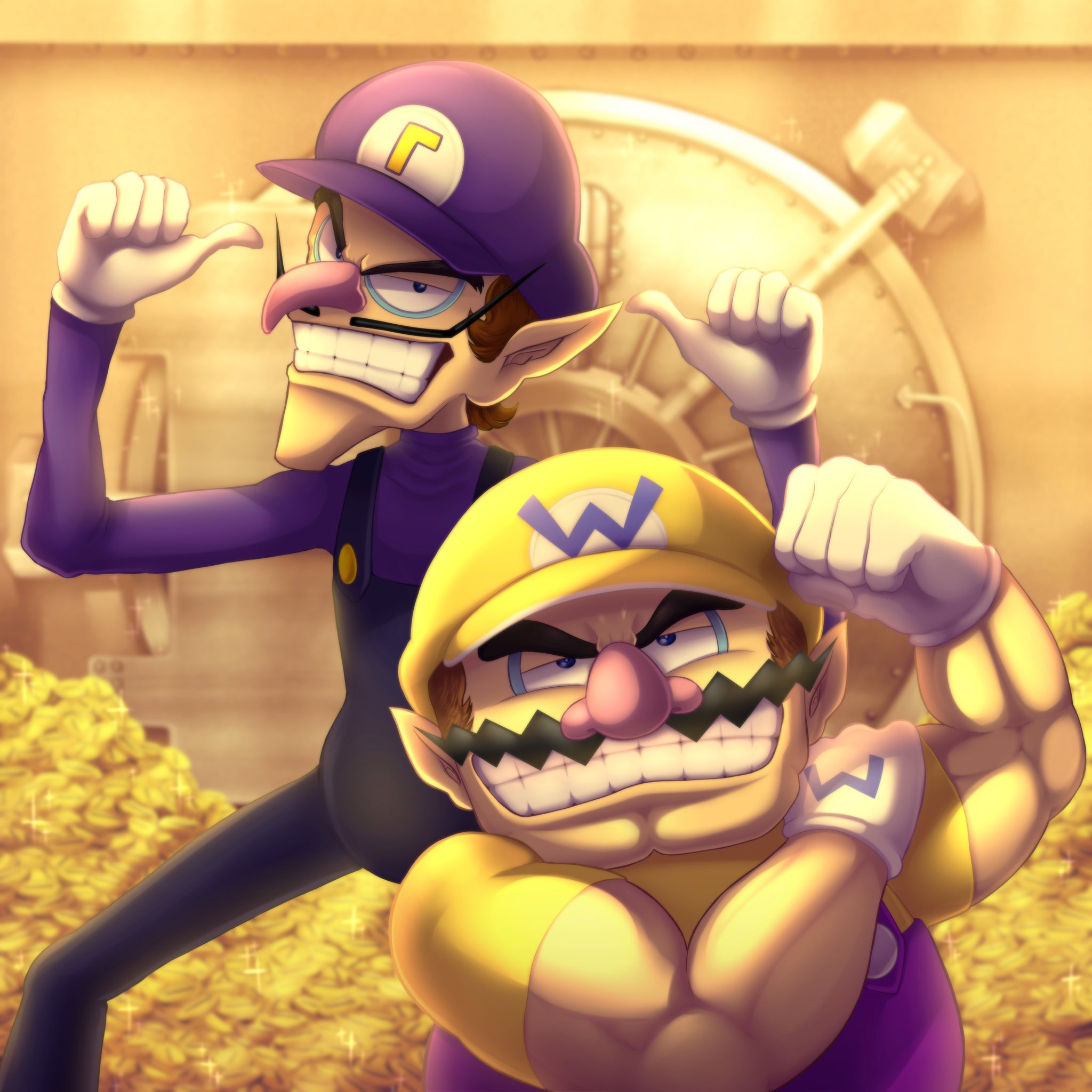 Wario And Waluigi Backstory _ Waluigi Mario Kart – DYKOT