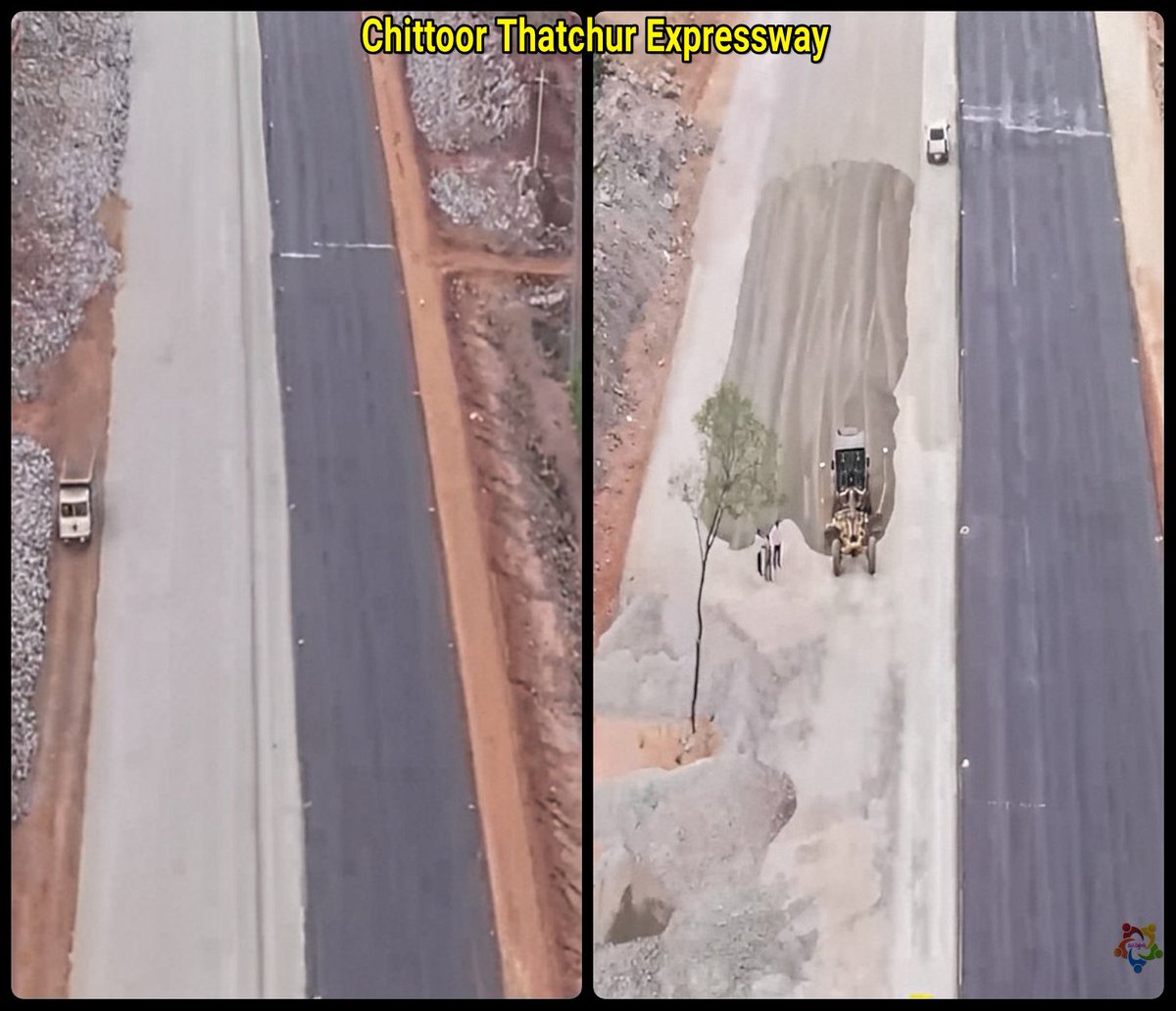Our Chittoor on Twitter: "PKG 1 of Chittoor Thatchur Expressway taking shape in Varathur village ...