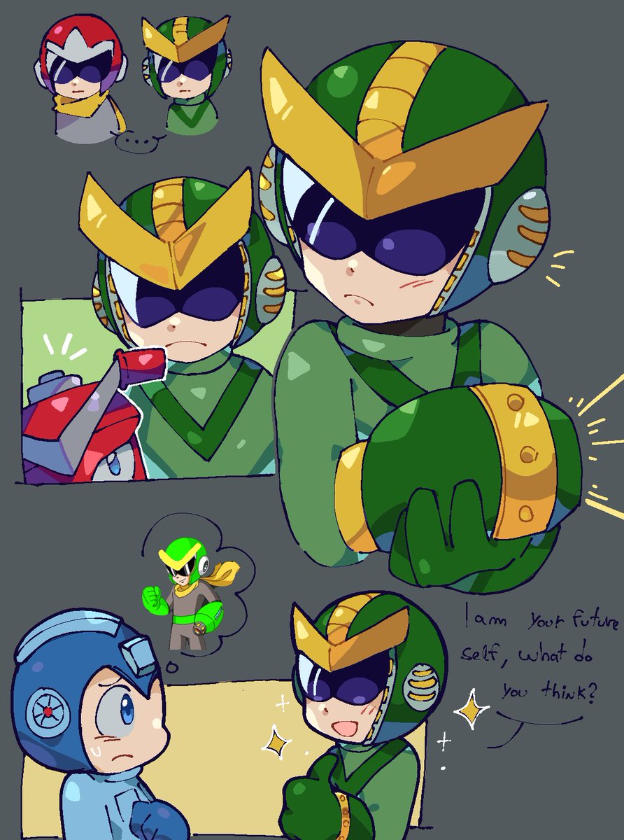 Koasku 🍔 on Twitter: "quint #Megaman"