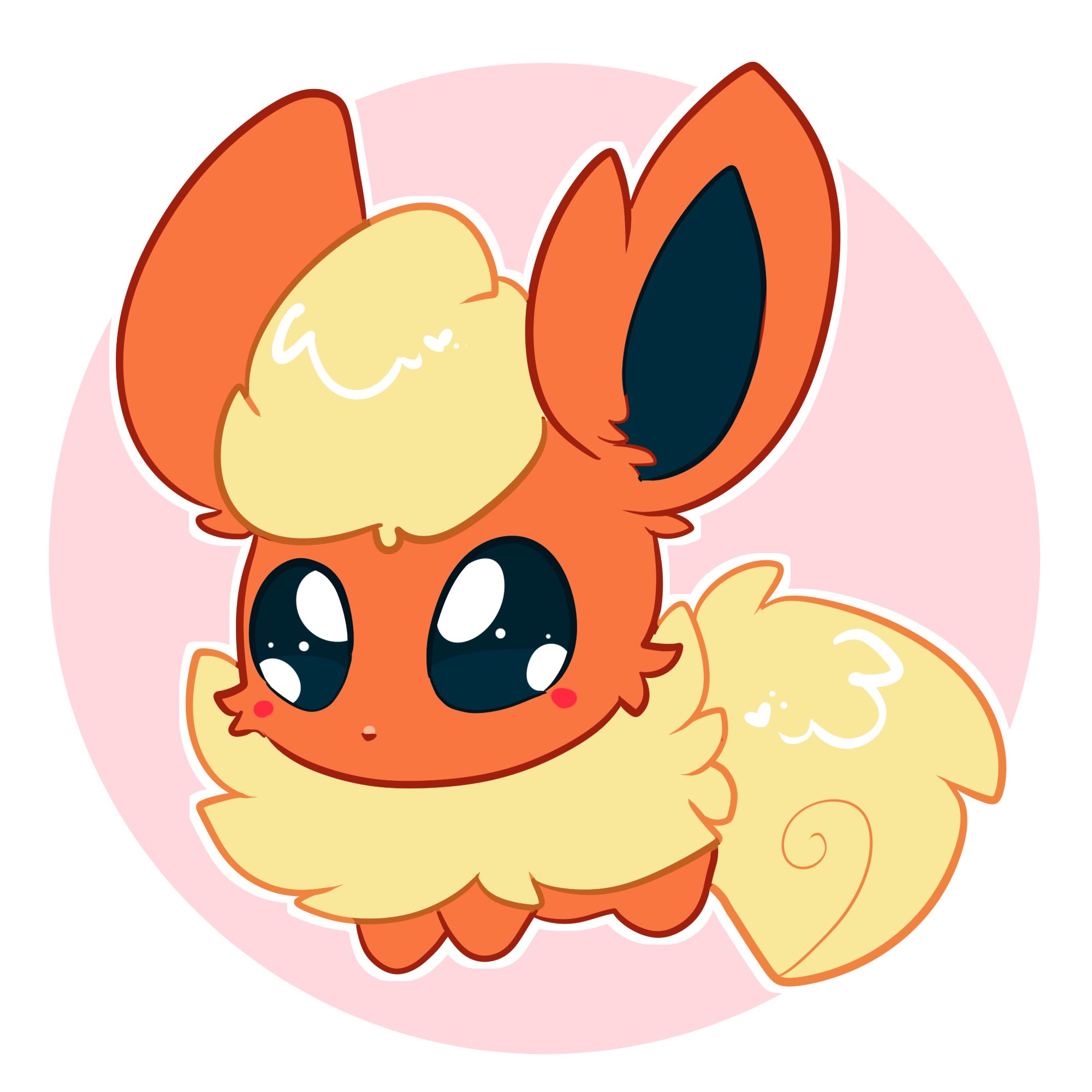 Flareon Chibi Colors Live Flareon By SaltineCracker