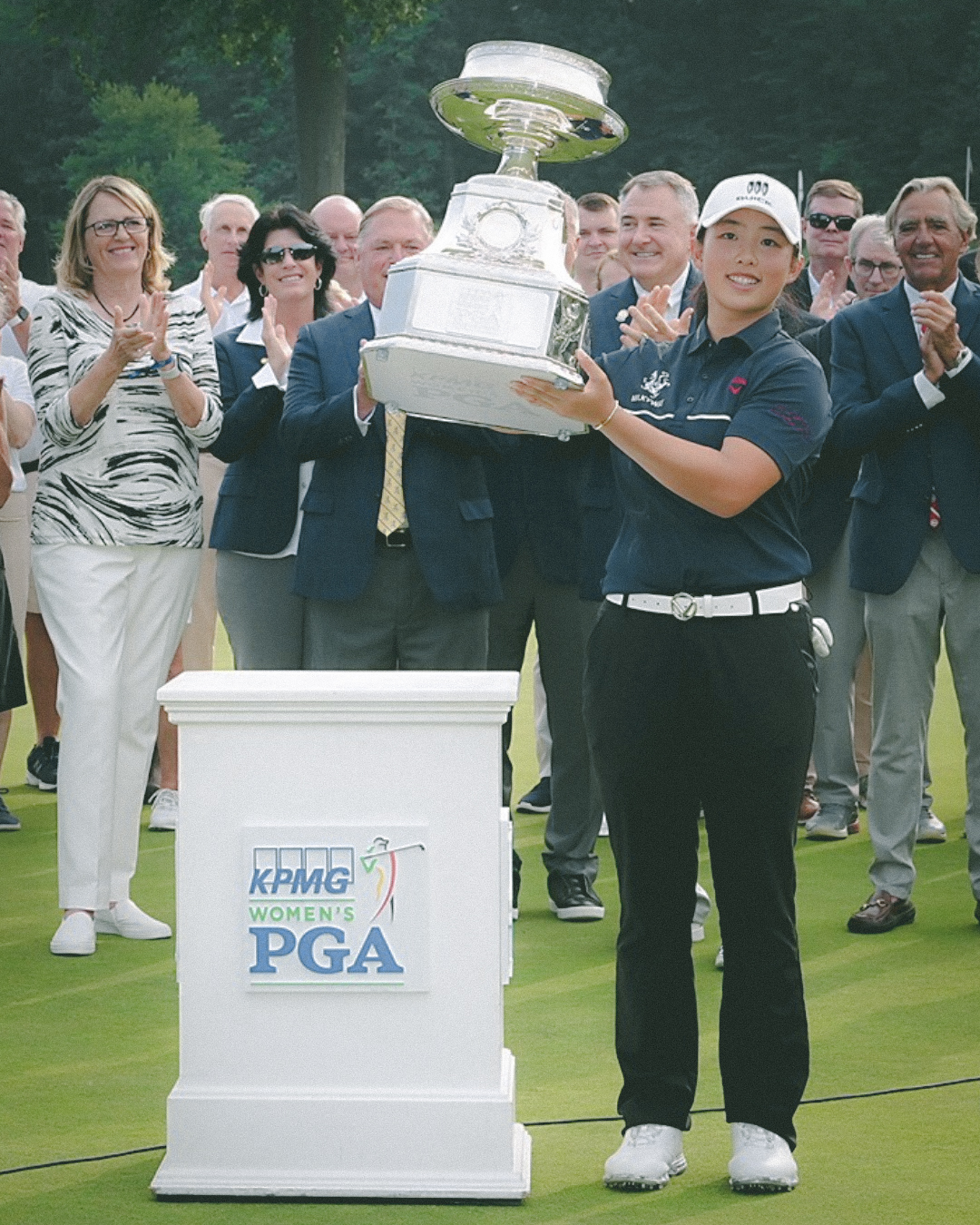 LPGA on Twitter: "Can @leona_maguire hoist a trophy for two consecutive weeks? She's the 54-hole ...