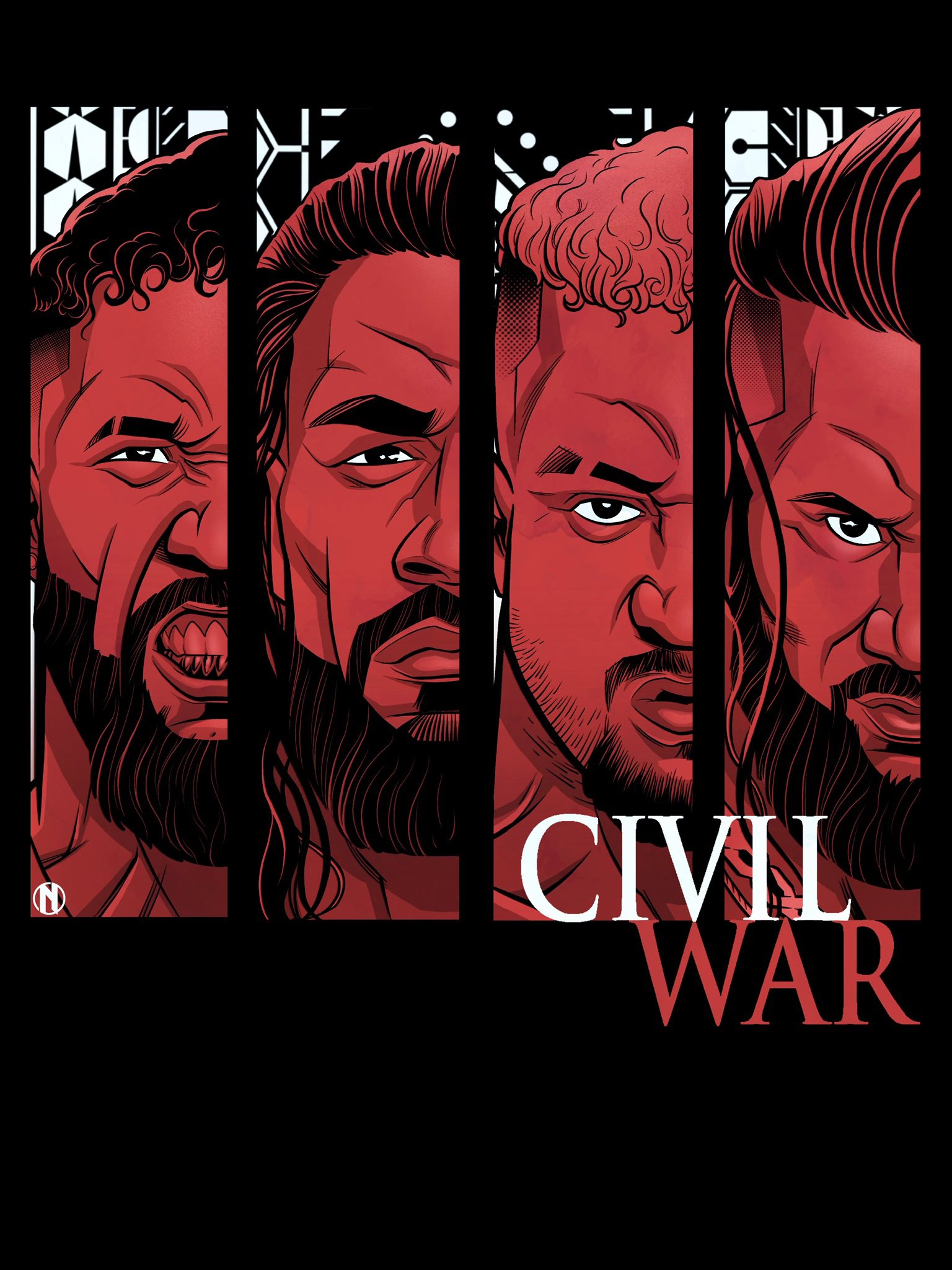 How To Draw Wwe The Usos