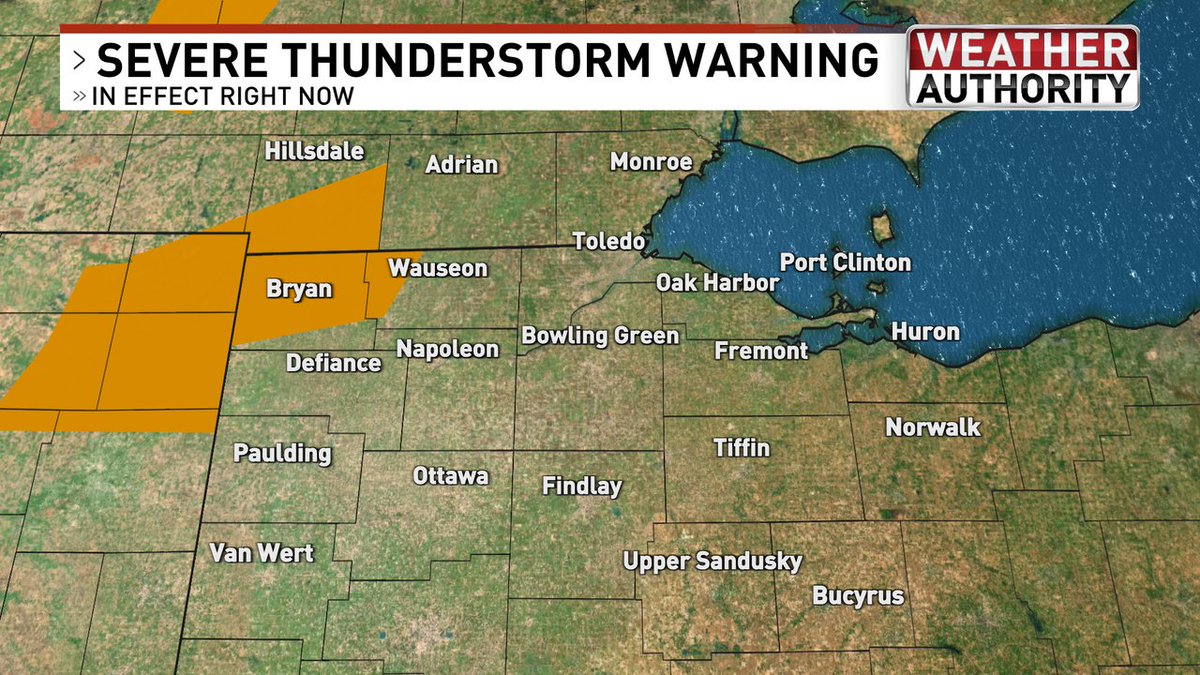Jessica Van Meter on Twitter: "A SEVERE THUNDERSTORM WARNING has been ...