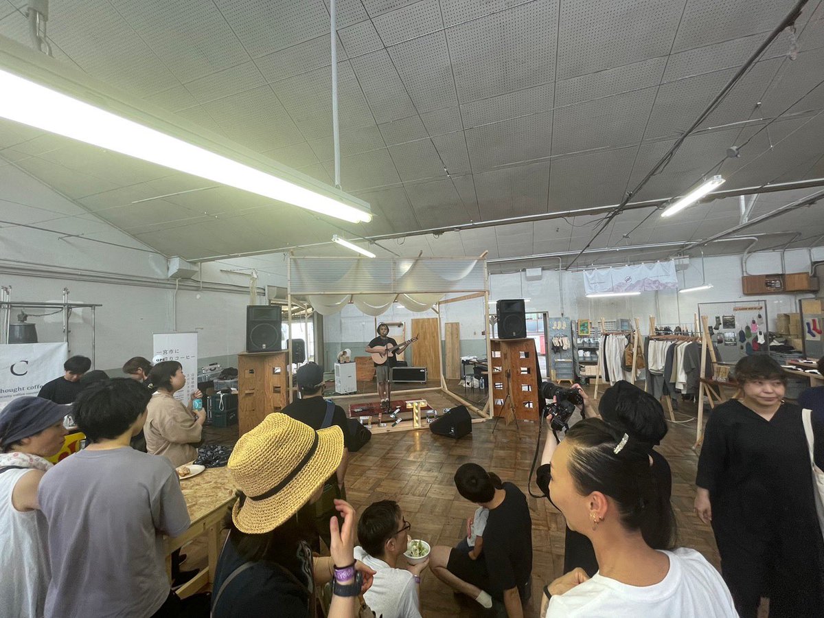 尾州のカレント🐏 〖 たのしいびしゅう〗を伝えるメディア on Twitter: "小野さん、最高のライブありがとうございました！！！最初のWOOLSTOCKから出演していただけてる小野さんだ ...