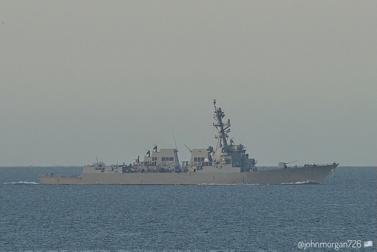 WarshipCam on Twitter: "USS Carl M. Levin (DDG 120) Arleigh Burke-class Flight IIA guided ...
