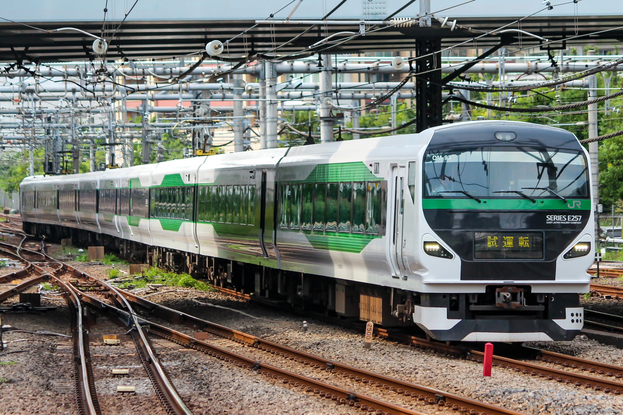 ガオーちゃん on Twitter: "6/26 試9552M E257系5000番台OM-93 田町運転区の東北山貨ハンドル訓練も2週目に突入 https://t.co/AIk3ZwYZN4 ...