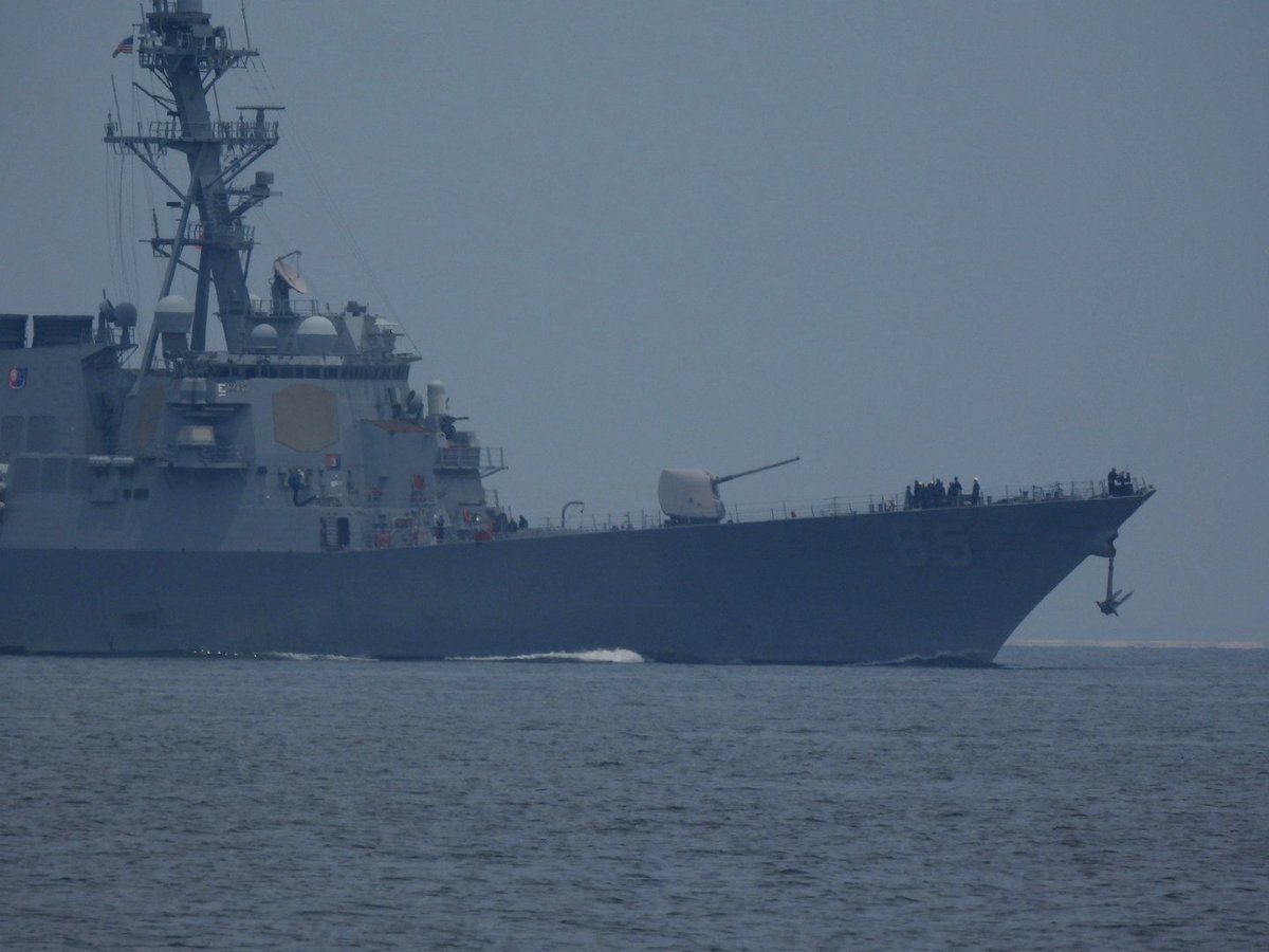 MICHIYA MURATA on Twitter: "ミサイル駆逐艦「ベンフォールド ( USS Benfold, DDG-65) 」、頑張ってください。😍"
