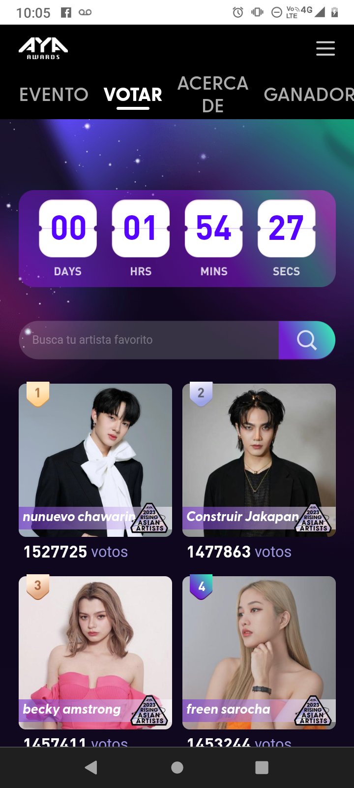 FREENBECKY VIETNAM OFFICIAL 🇻🇳 on Twitter: "🗳 | VOTE FOR FREENBECKY | 🗳 👉 Last 4 days! The final ...