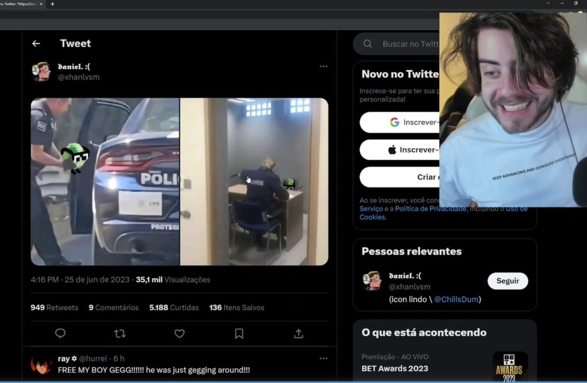 𝖉𝖆𝖓𝖎𝖊𝖑. :( on Twitter: "Tengo la gran duda de como terminé en su stream pero estoy feliz."