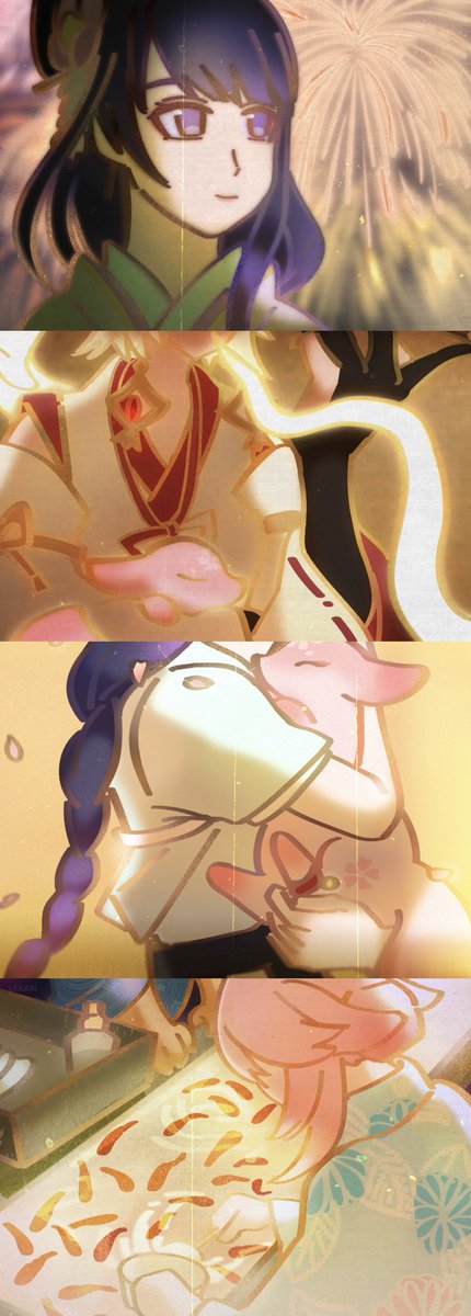 pepe on Twitter: "RT @LIOLION77: 生日快乐 手书的部分截图 link：https://b23.tv/iO6FICW #eimiko #genshin"